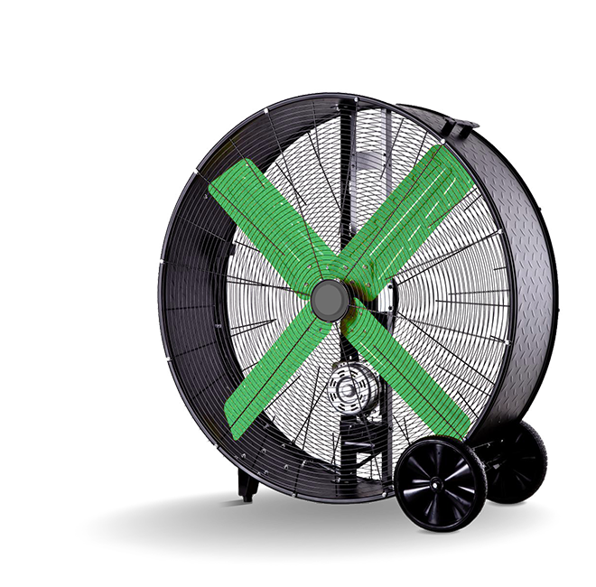 Fans and Floor Dryer Rentals | High Volume Fans | High Velocity Fans
